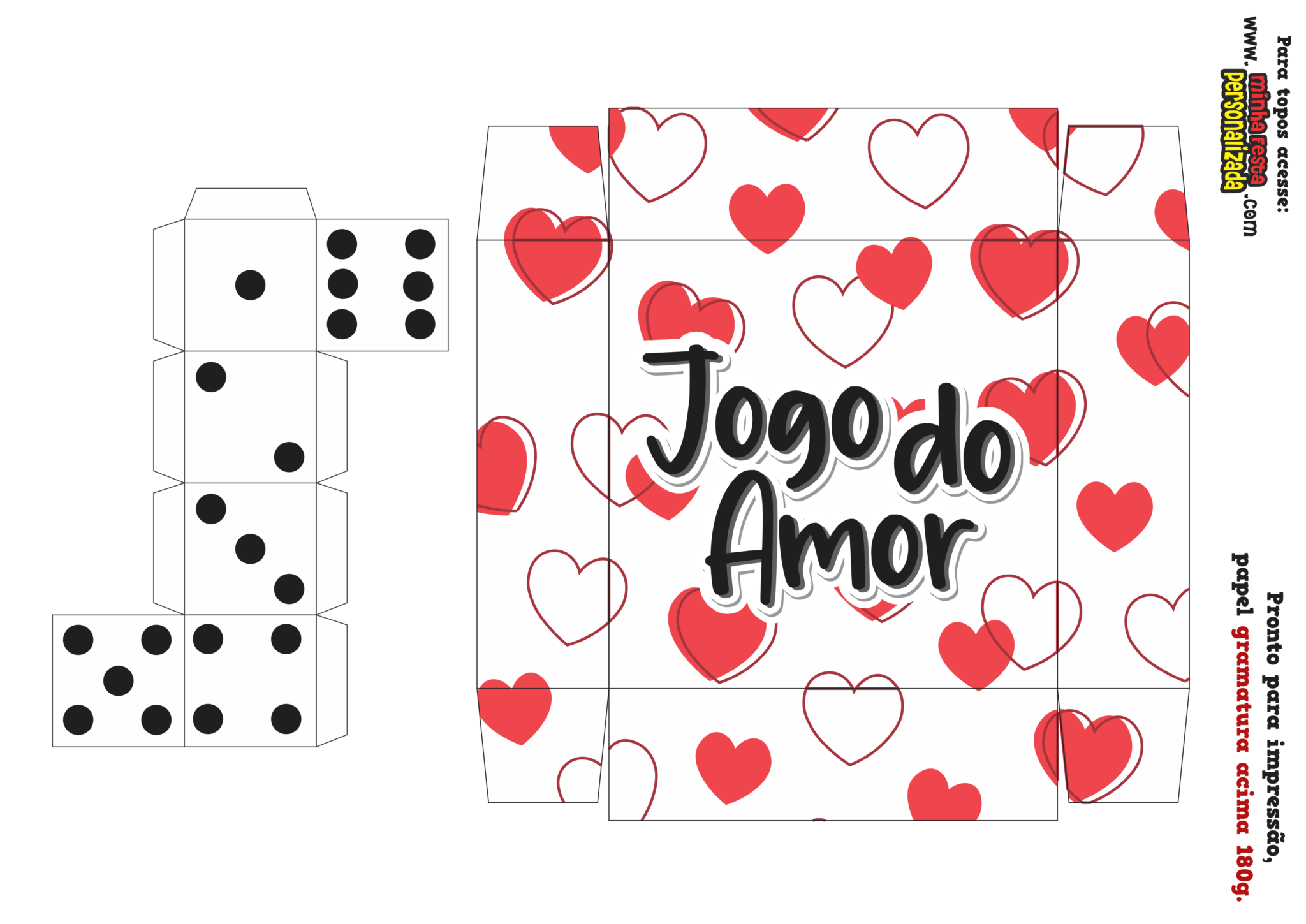 Jogo do Amor Dia dos Namorados Gratuito