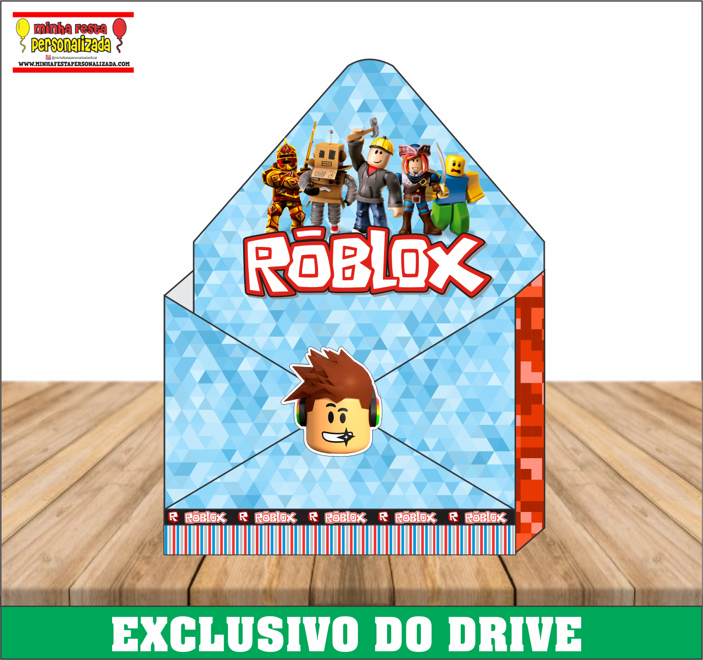 Caixa Envelope Personalizadas – Disponível Apenas no Nosso Drive!